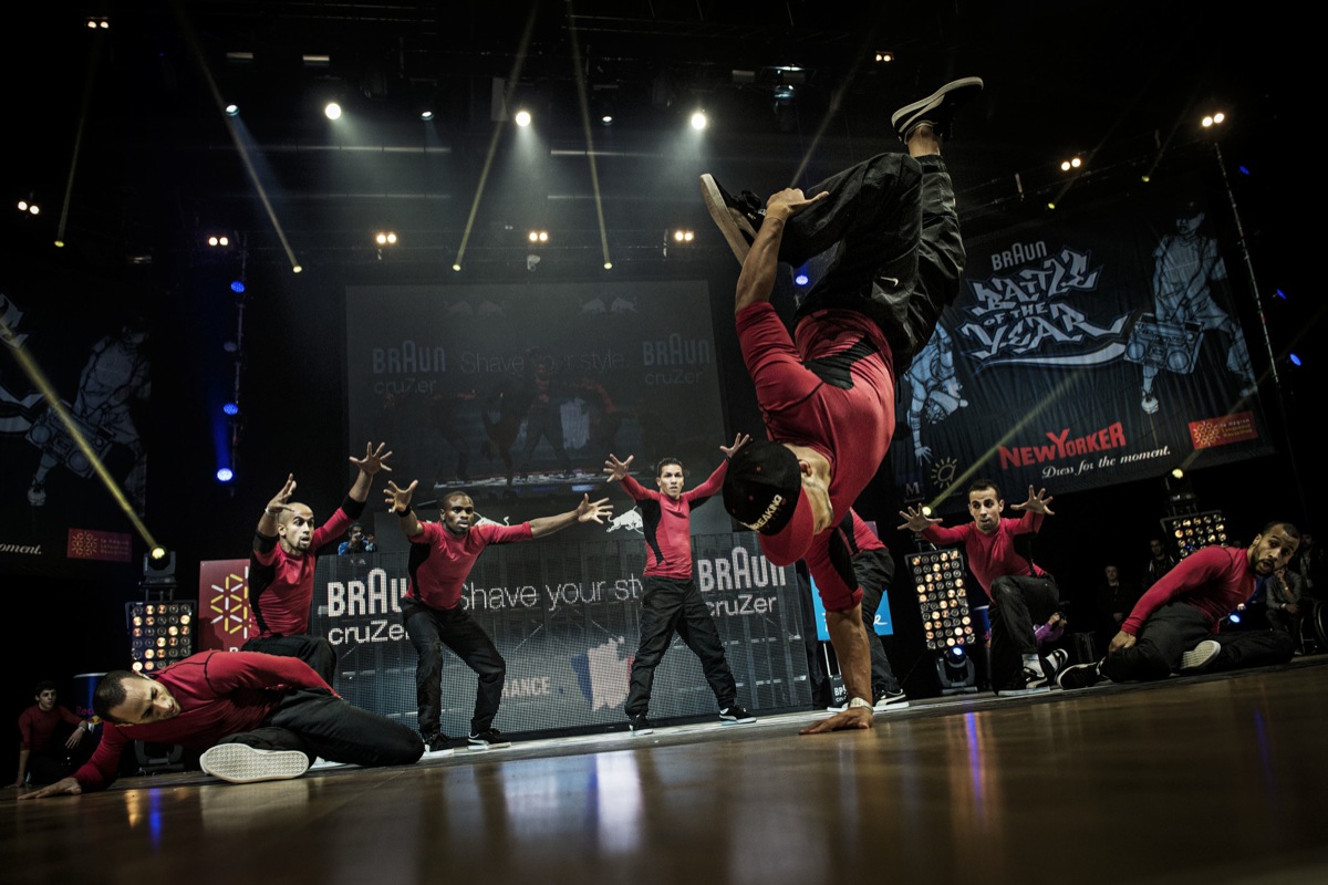 Breakdancers Show Skill At Braun Battle of the Year | LATF USA