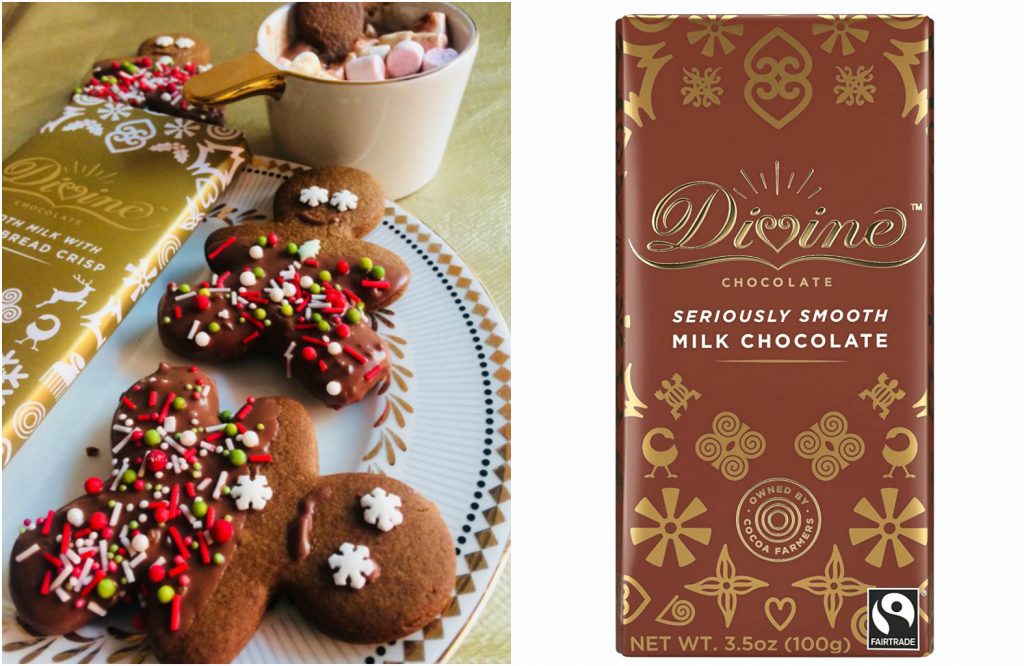 Divine Chocolate Recipe: Gingerbread Biscuits | LATF USA NEWS