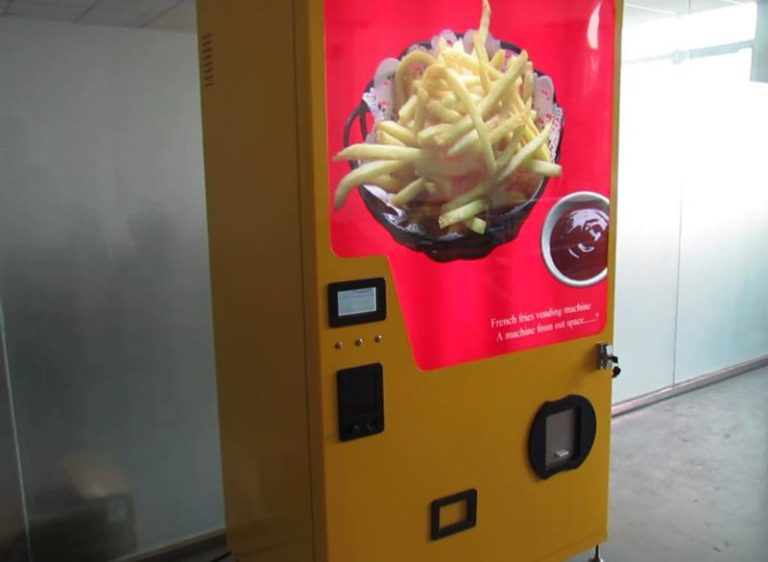 A French Fries Vending Machine Exists | LATF USA NEWS