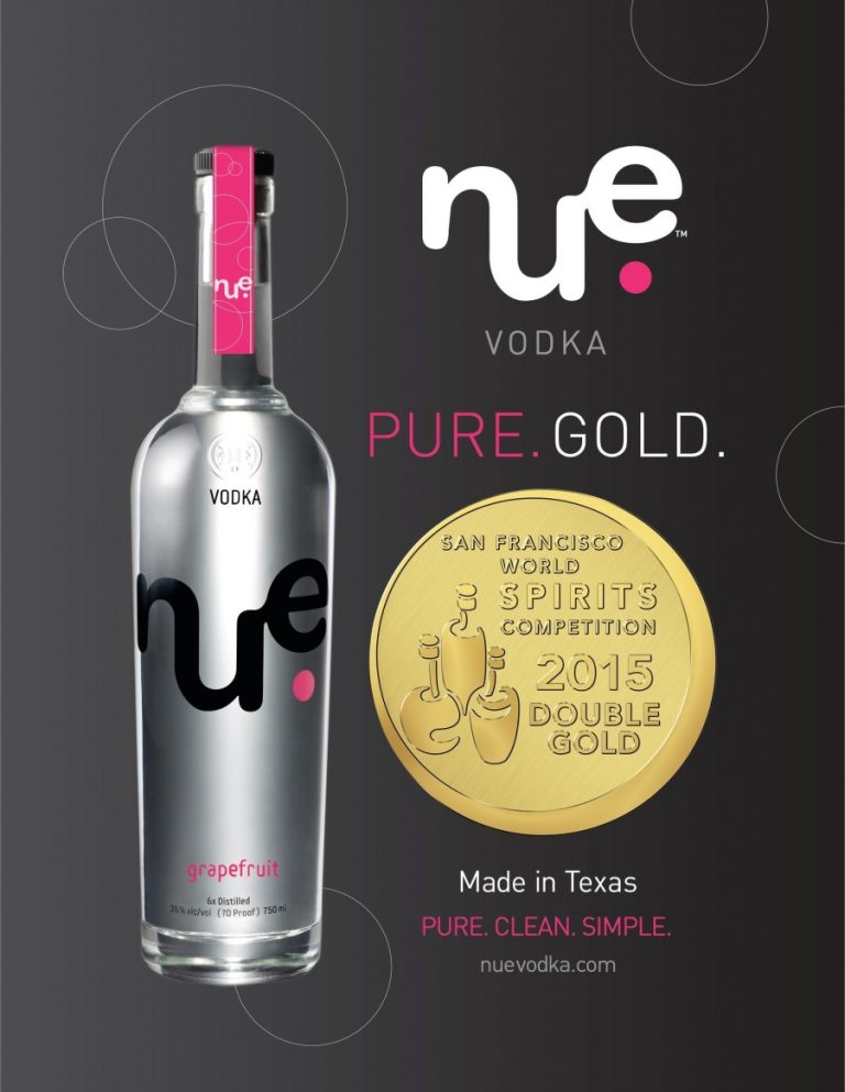 Nue Grapefruit Vodka Gets The Gold In San Fran's World Spirit ...
