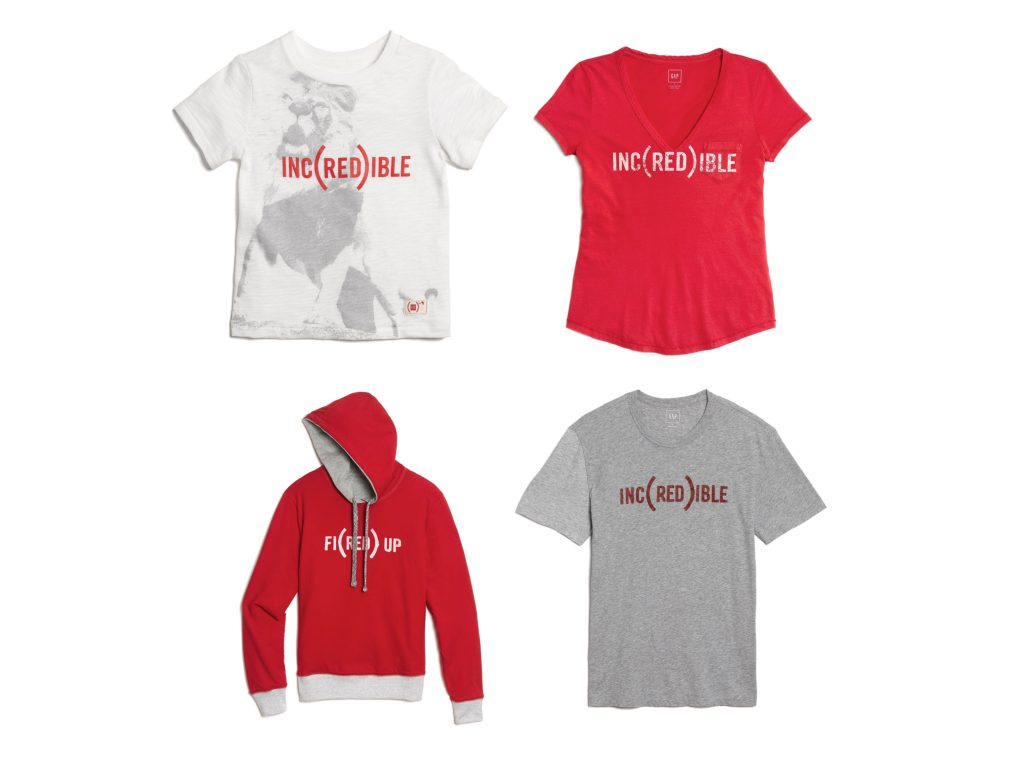 Gap Releases New Collection To Celebrate (RED)'s 10th anniversary ...