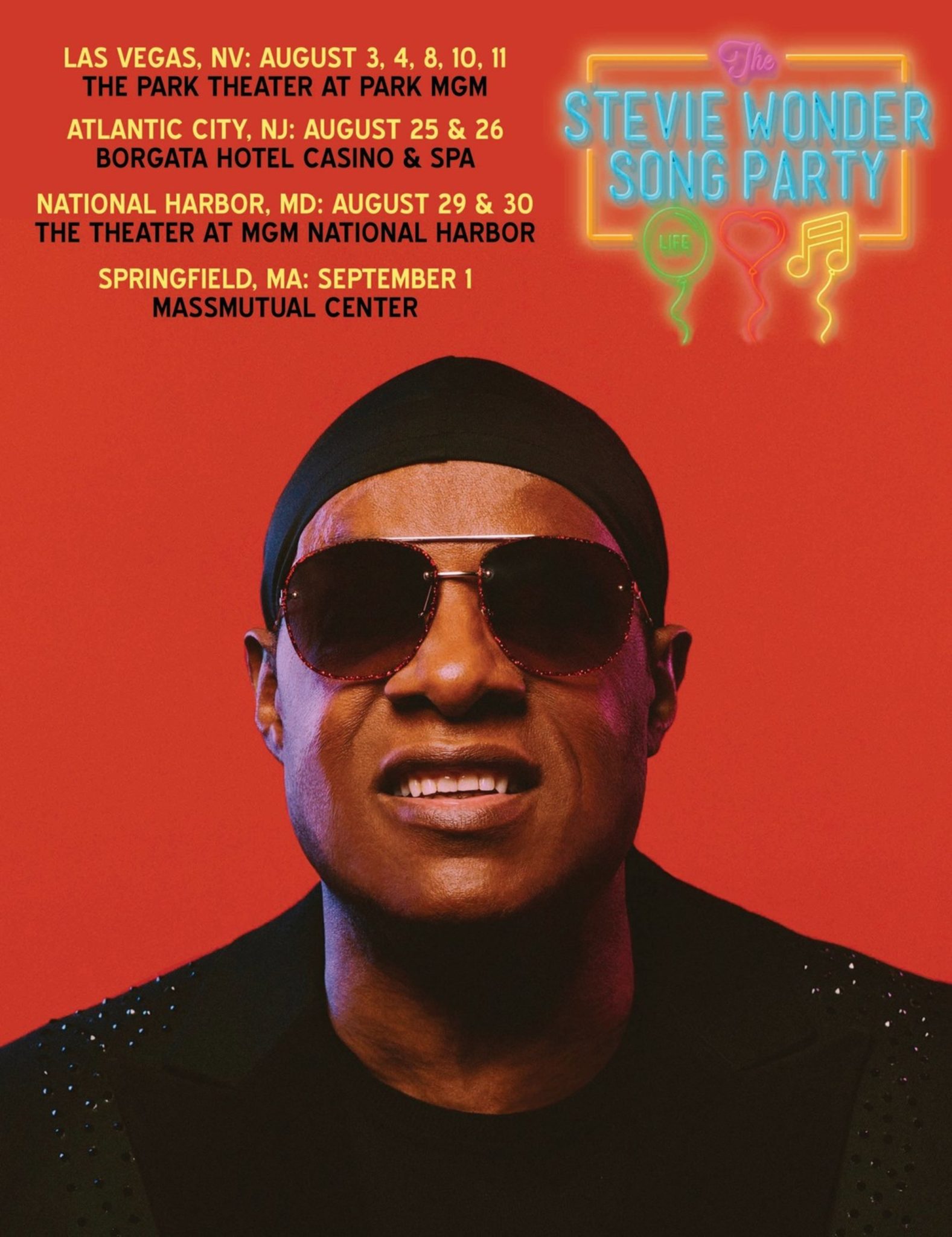 Stevie Wonder Invites You To A Celebration Of Life, Love & Music | LATF ...