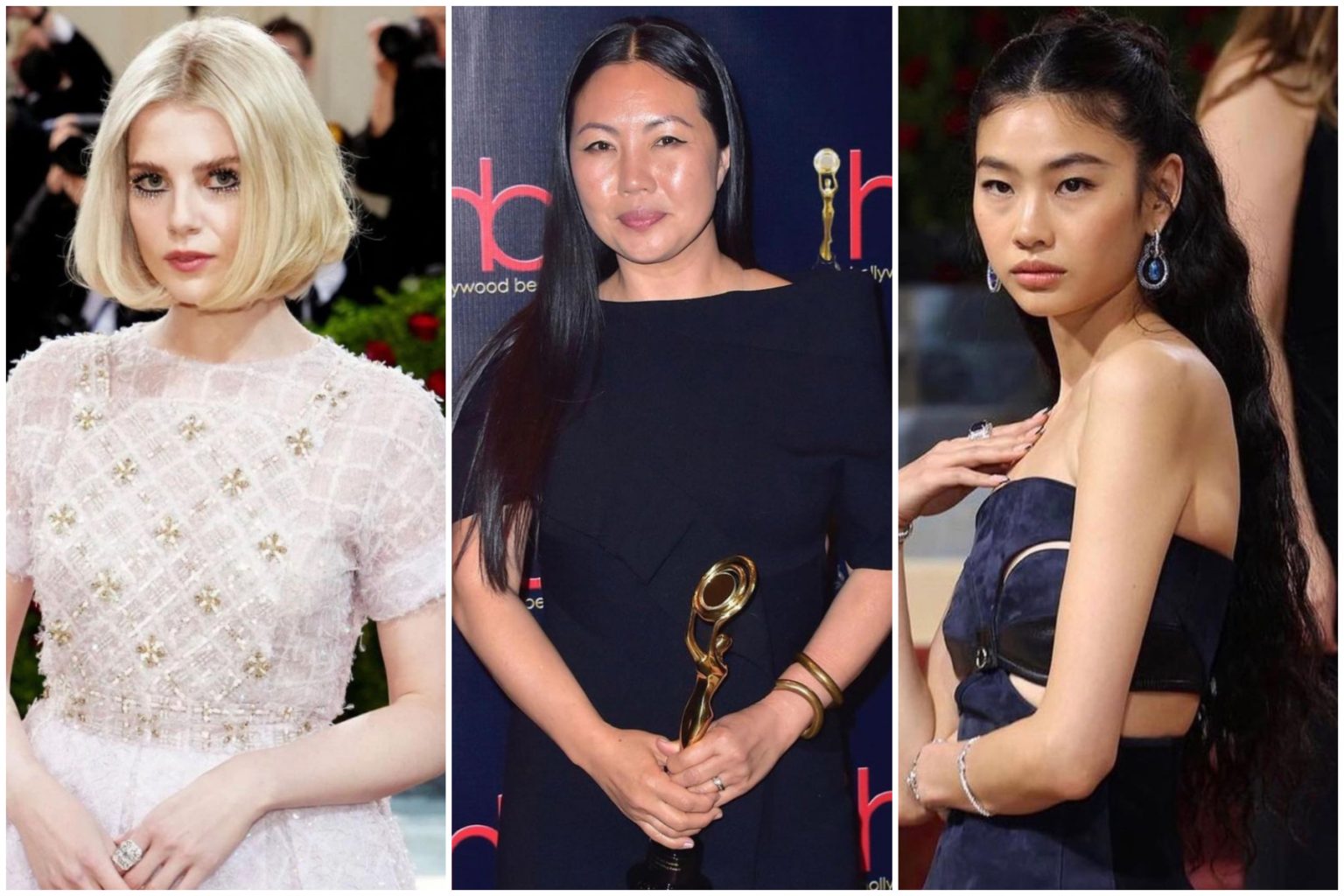 What Inspired Jenny Cho's Met Gala Hairstyles For HoYeon Jung And Lucy ...