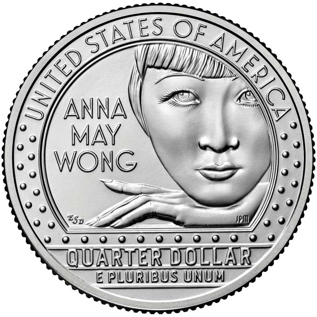 Actress Anna May Wong Is The New Face of the Quarter Coin | LATF USA NEWS