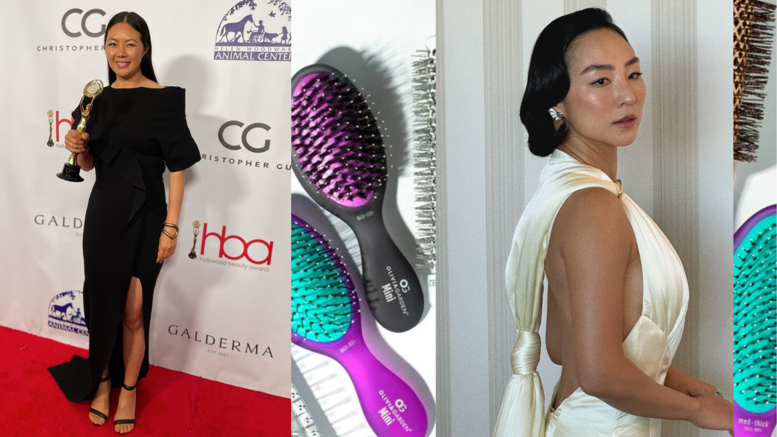 Get Greta Lee's Golden Globes Hairstyle by Jenny Cho | LATF USA NEWS