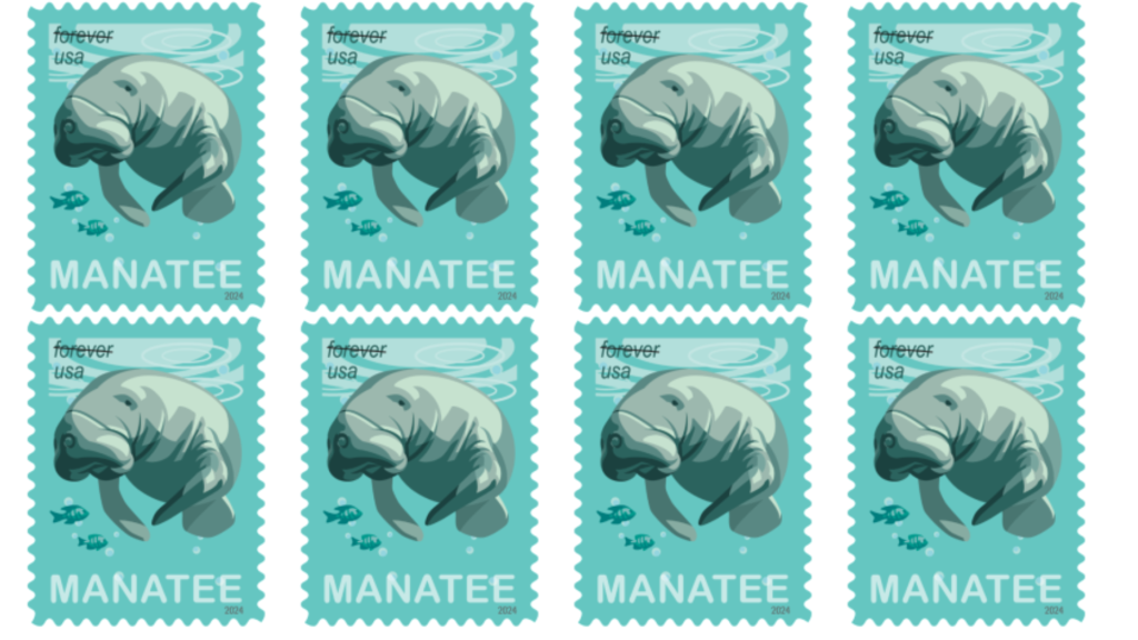 Help Save A Manatee With USPS New Stamps | LATF USA NEWS