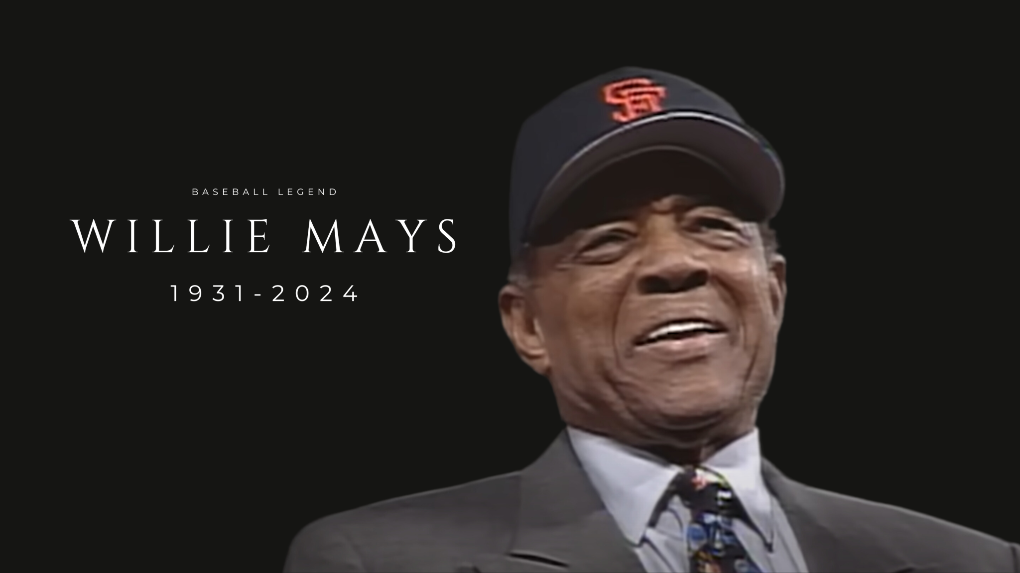 San Francisco Giants Legend And Hall of Famer Willie Mays Dies At Age ...