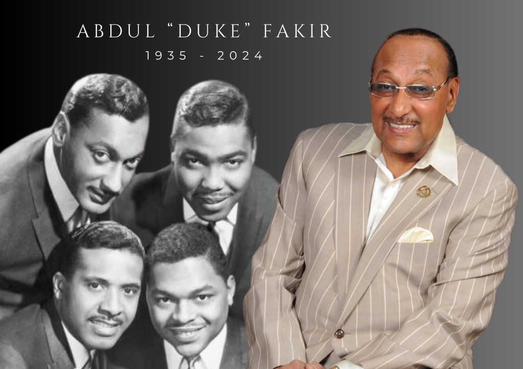Abdul ‘Duke’ Fakir, last Founding Member of The Four Tops, is dead at ...