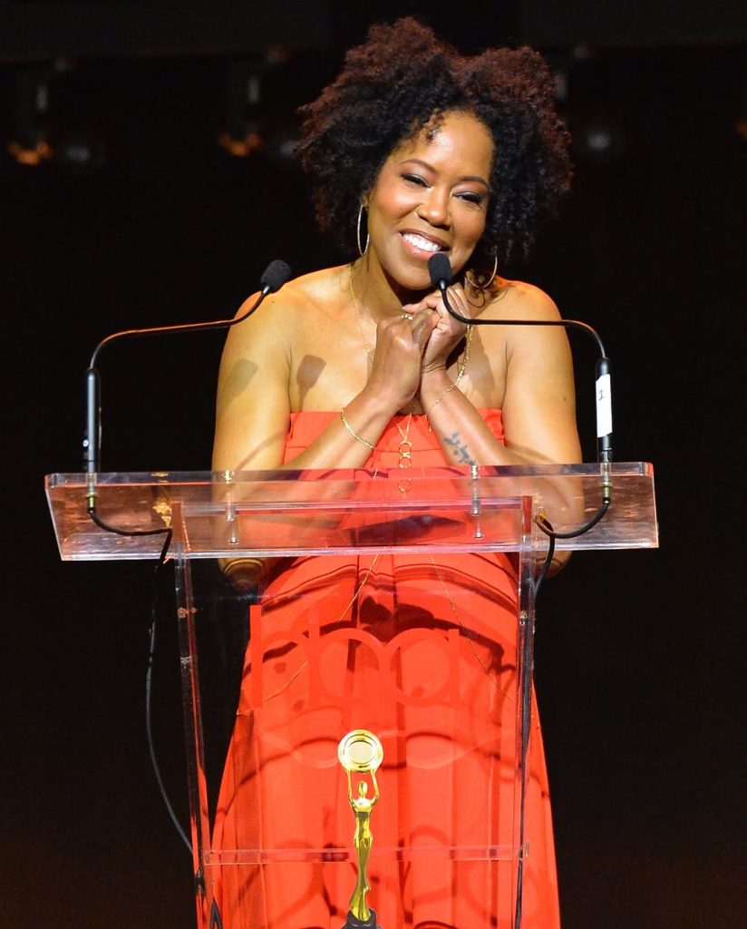 "Watchmen" Star Regina King Honors Makeup Artist Debi Young | LATF USA NEWS