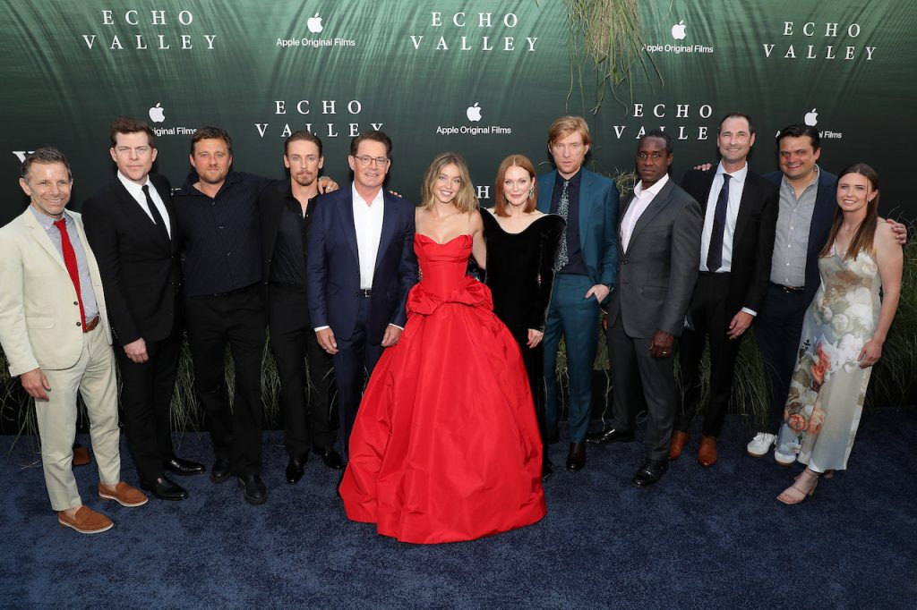 Sydney Sweeney Striking In Red At "Echo Valley" Premiere | LATF USA NEWS