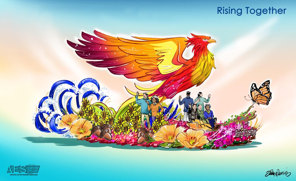 Wildfire Survivors Decorate Rose Parade® Float Dedicated to Them | LATF ...