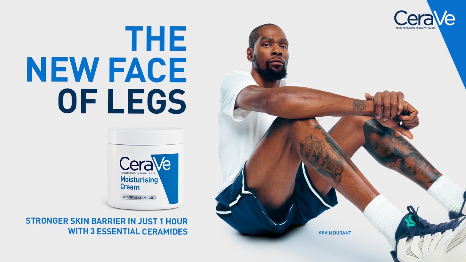 CeraVe Taps Kevin Durant for Global Campaign | LATF USA NEWS